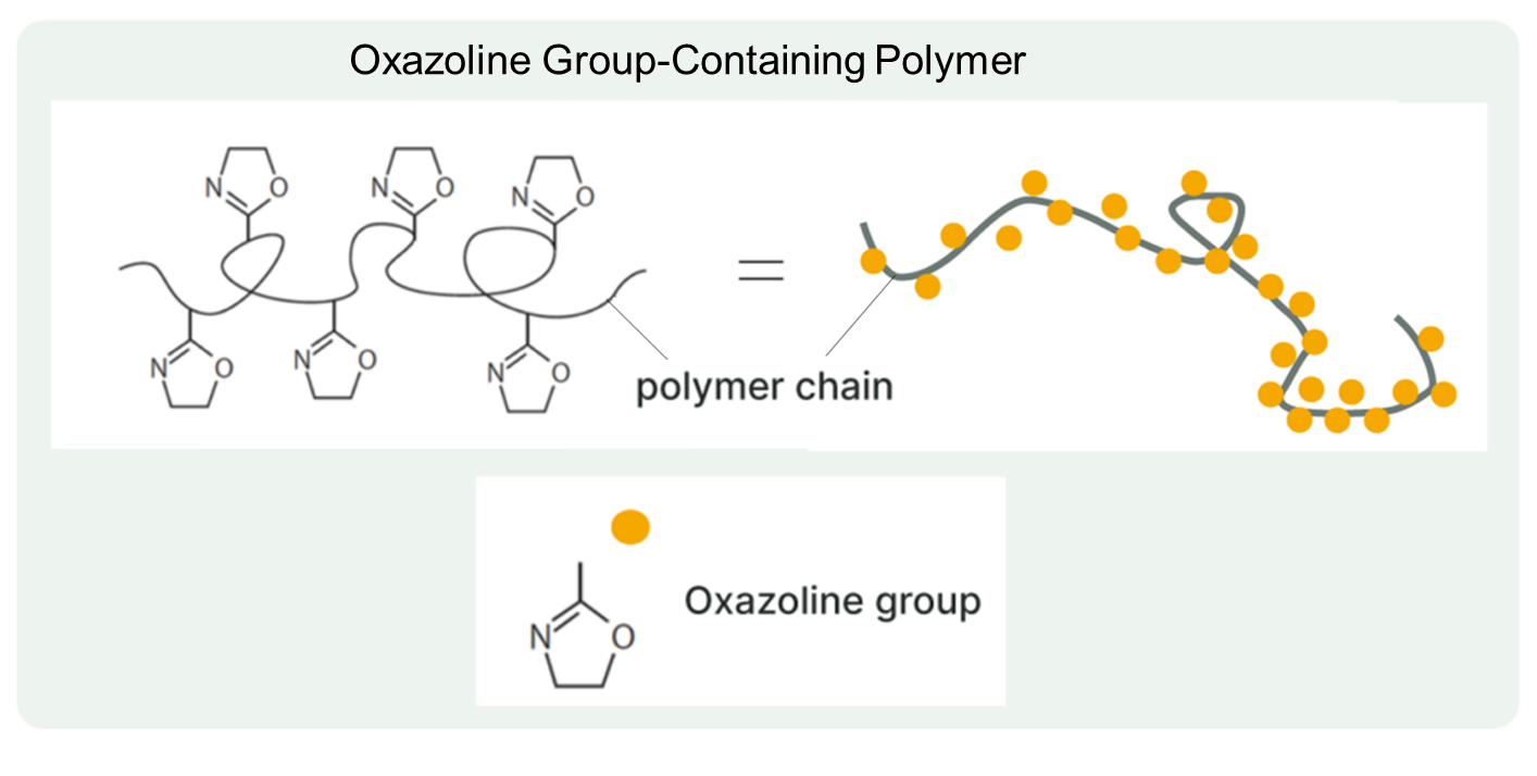 Oxazoline Group-Containing Water-Soluble Polymer: EPOCROS™ WS Series | Products | NIPPON SHOKUBAI